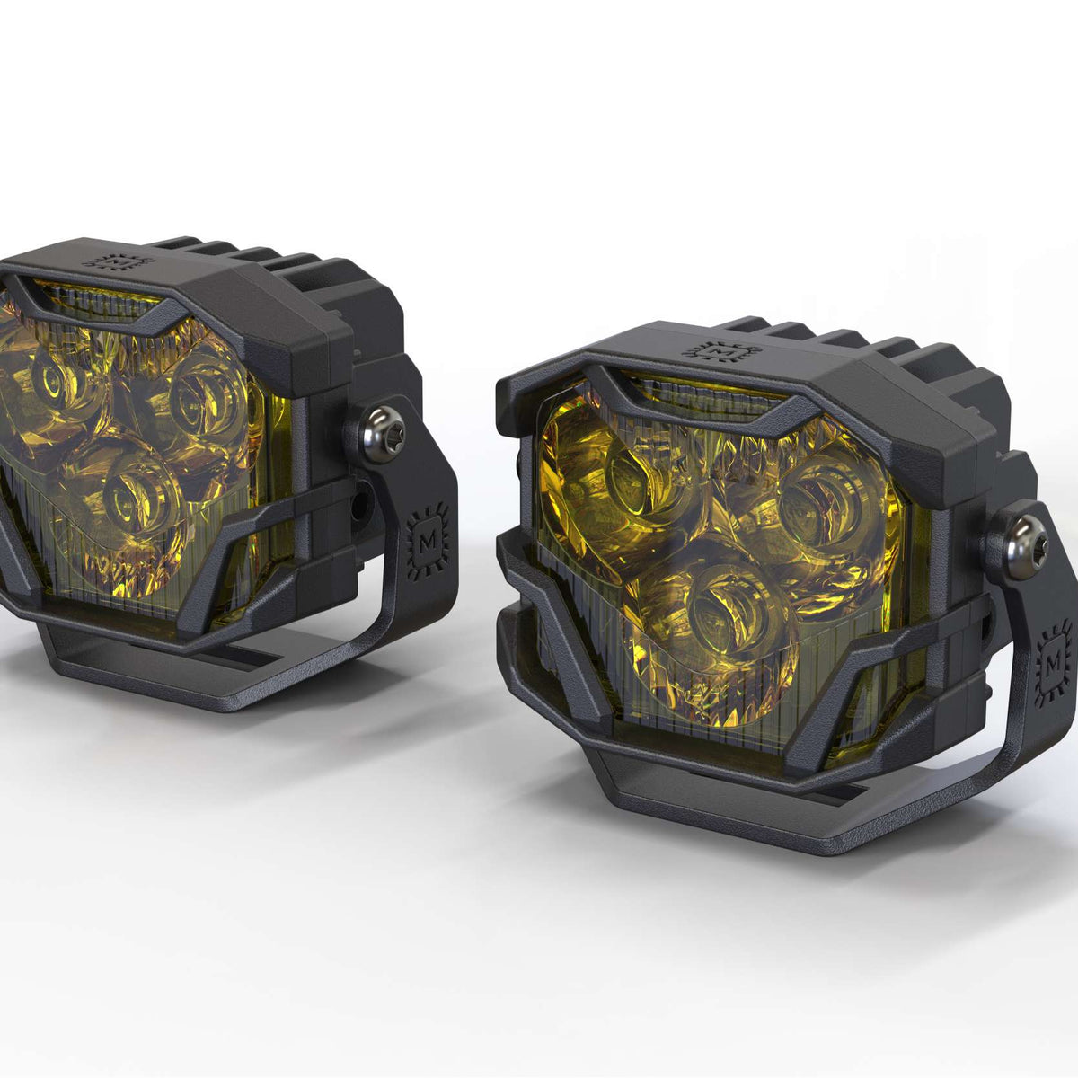 Morimoto - Morimoto 4Banger 2.0 HXB LED Pods (Spot / Yellow)(Set ...